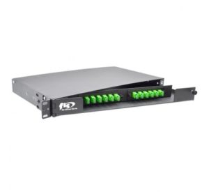 FIS 1RU Swing Out Patch Panel, Holds (2) Adapter Plates, Unloaded ...